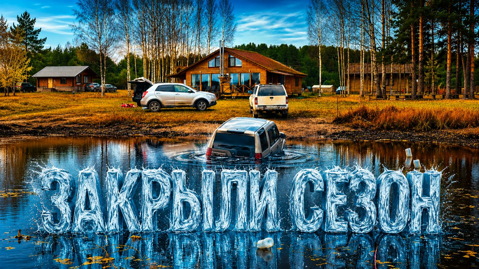 Утопили Land Rover Селигерская ЩУКА Закрытие сезона