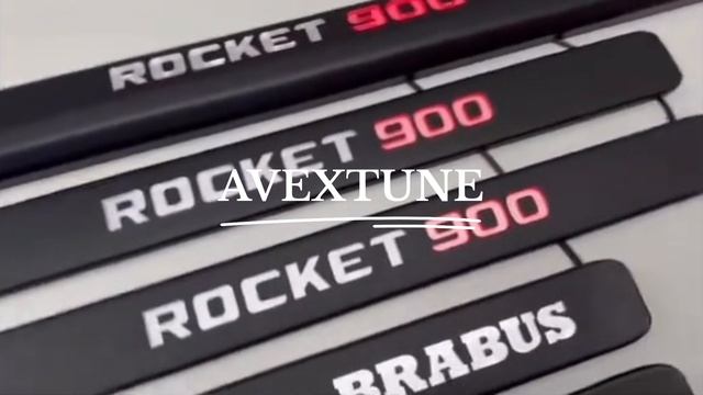 Накладки на порожки Brabus для Mercedes-Benz W464
