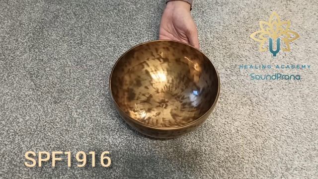 SPF1916 Тибетская поющая чаша ручной работы