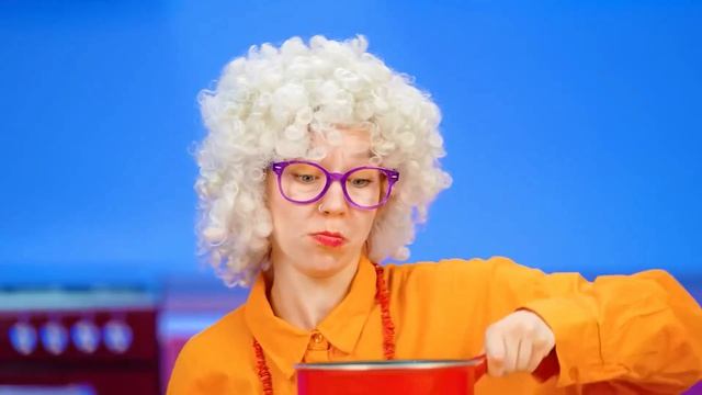 Кулинарный Челлендж# Я против Бабушки # Смешные Челленджи с Едой ч. 3