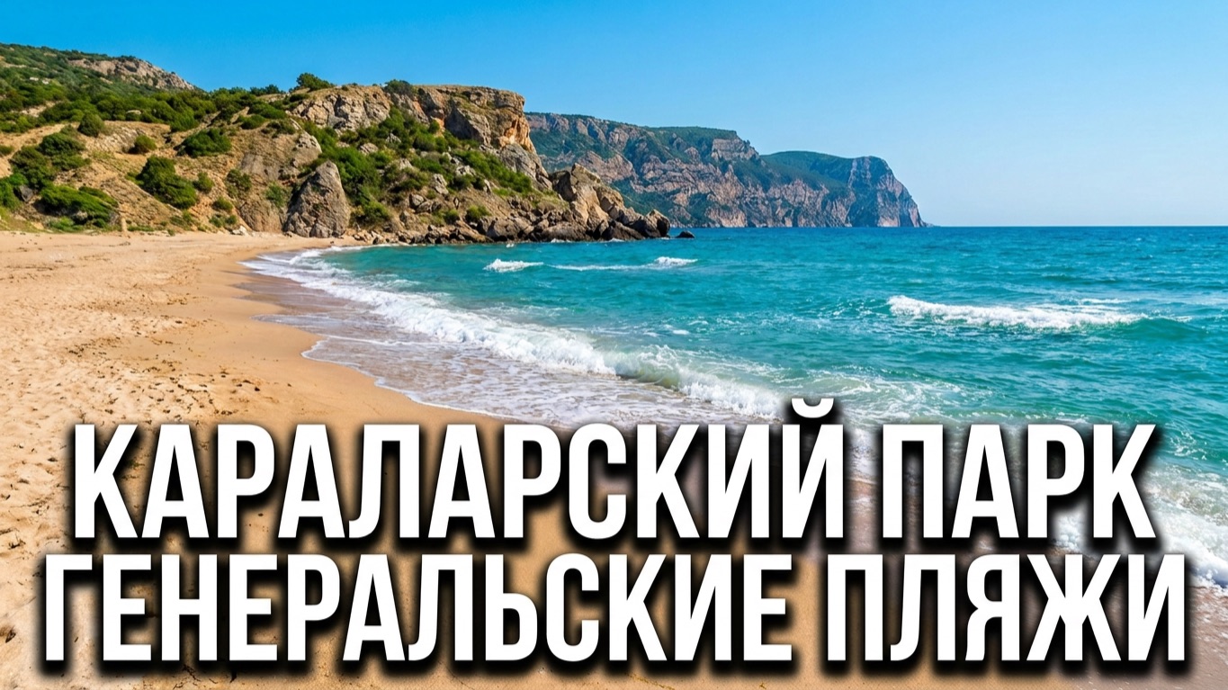 Природный ландшафтный парк Караларский, восточный Крым, Генеральские пляжи Азовское море