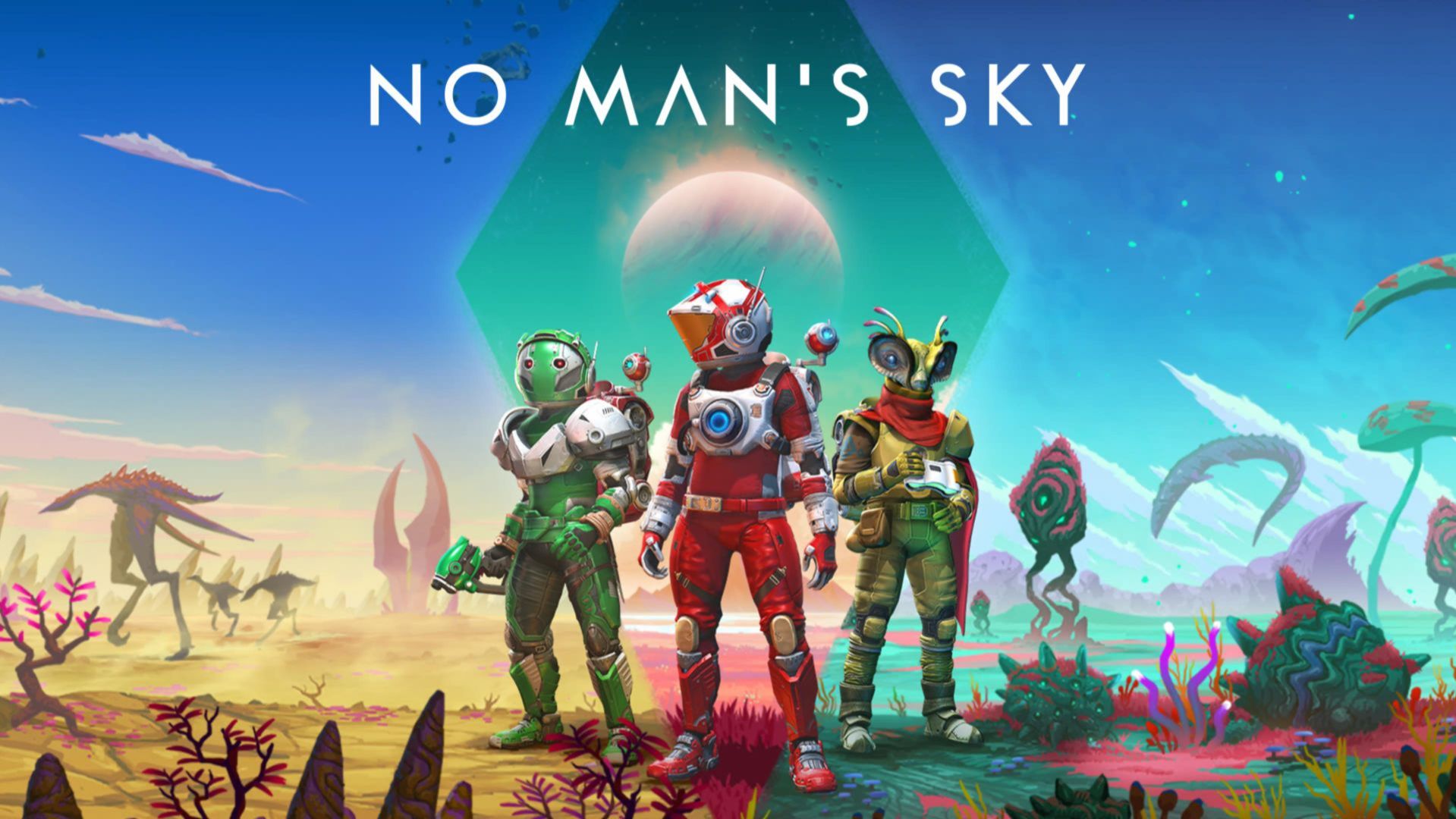 3)No Man's Sky(Ничейное небо)