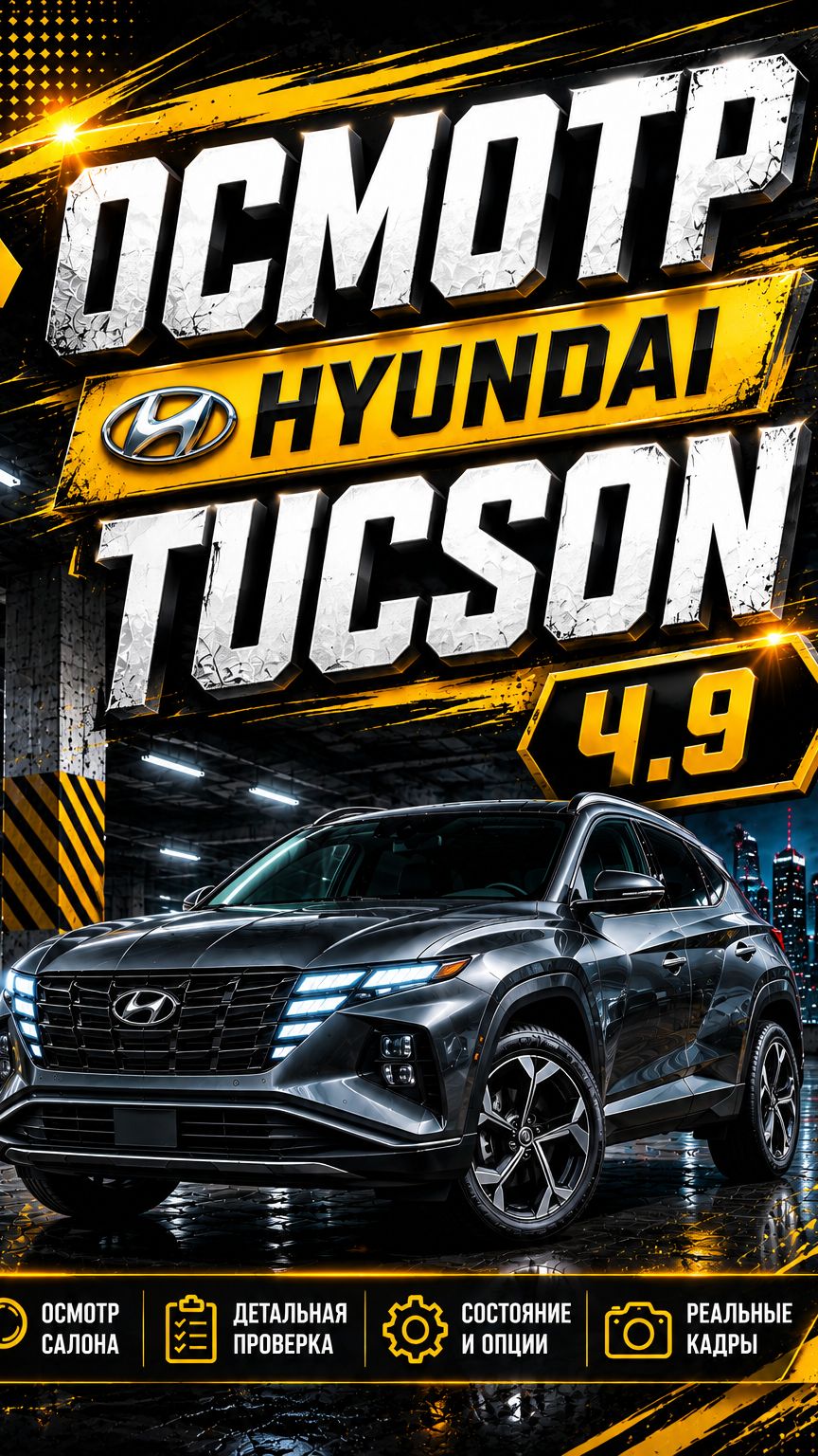 Hyundai Tucson из Кореи  Осмотр ч.9  Живой осмотр кузова продолжение