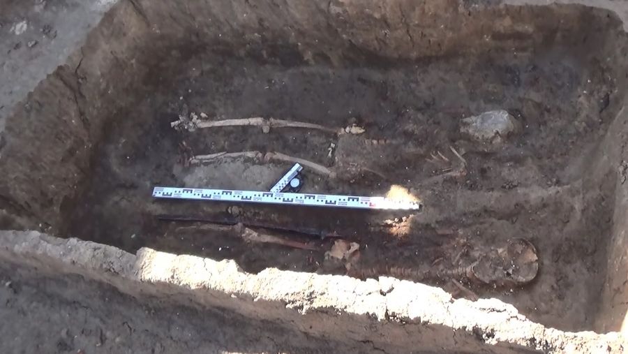 Сабля из погребения в Юго-Восточном пригороде Азака
