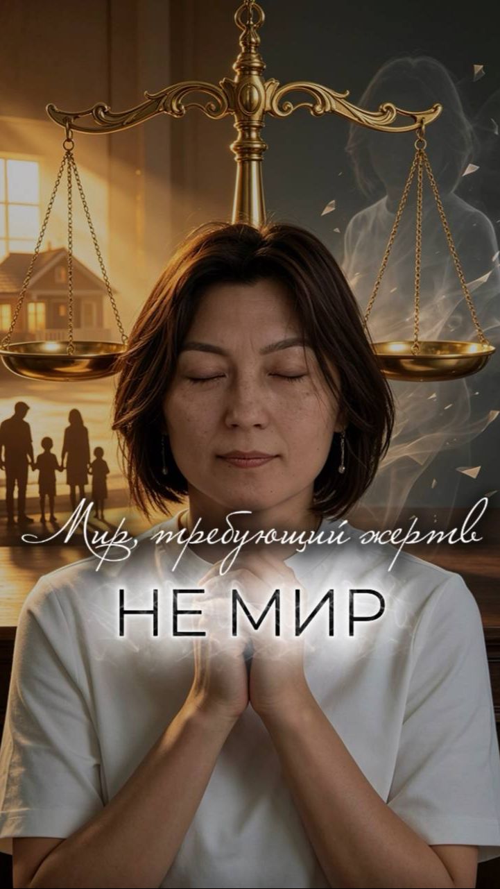 Мир, требующий жертв, не мир.
