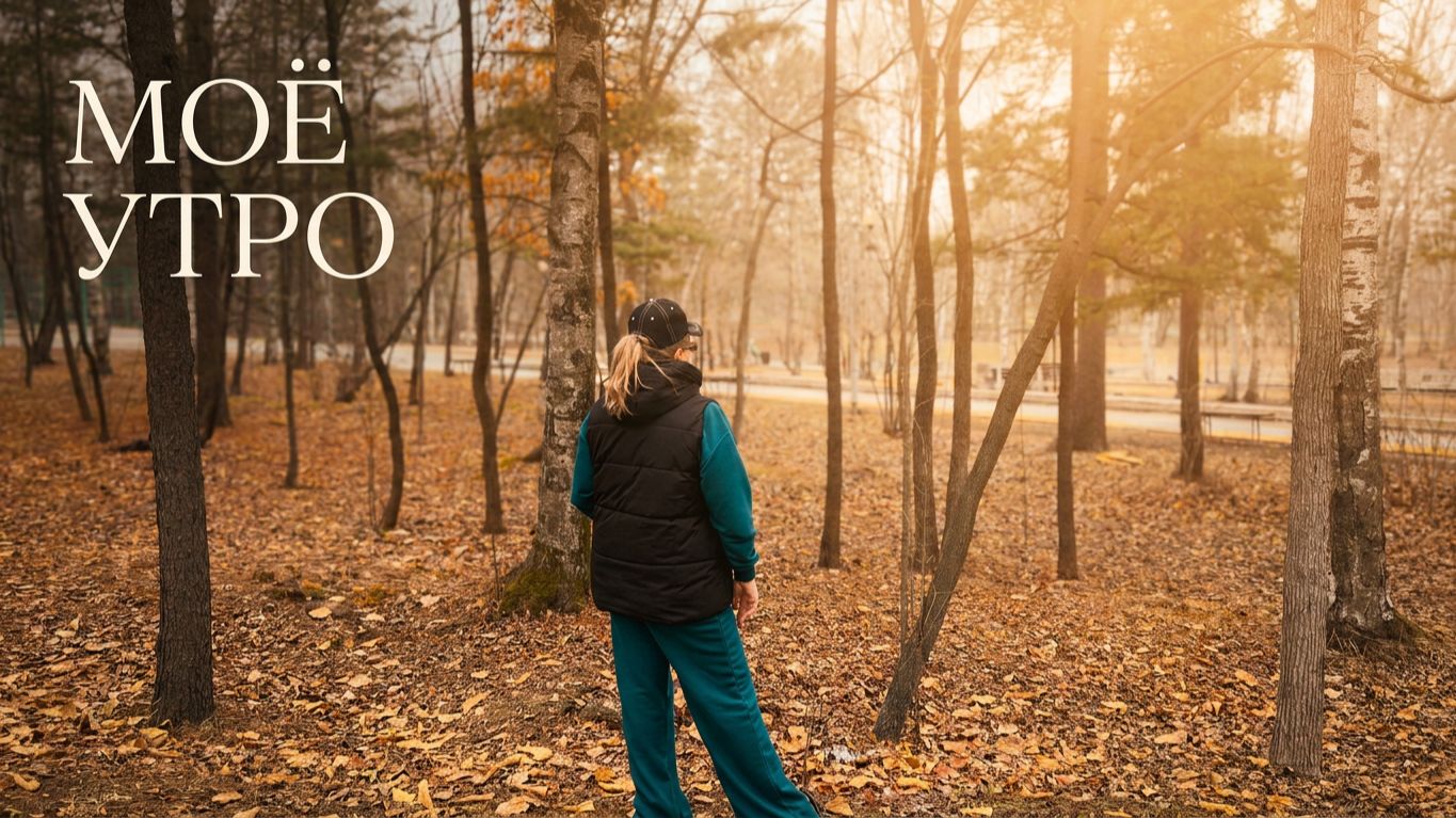 Доброе субботнее утро! Пение птиц в парке.Оказывается, с утра можно сделать многое!
