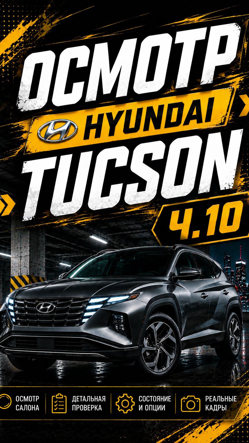 Hyundai Tucson из Кореи  Осмотр ч.10  Живой осмотр кузова