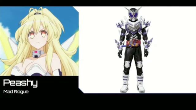 Hyperdimension Neptunia crossover Kamen Rider Build
