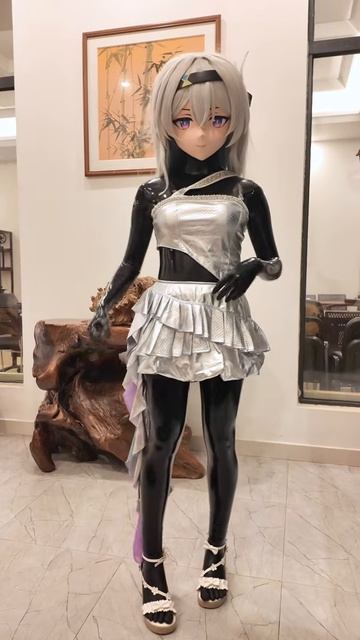 Это были какие-то неправильные конфеты.) #Kigurumi #kigurumimask #Firefly #Honkai