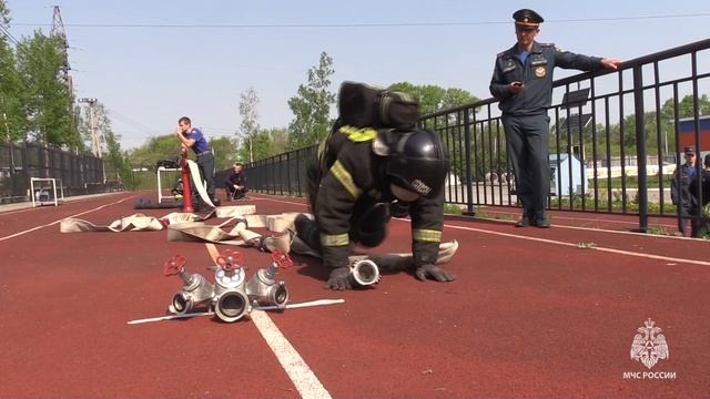 Сотрудники СПСЧ одержали победу в краевых состязаниях среди звеньев ГДЗС МЧС России