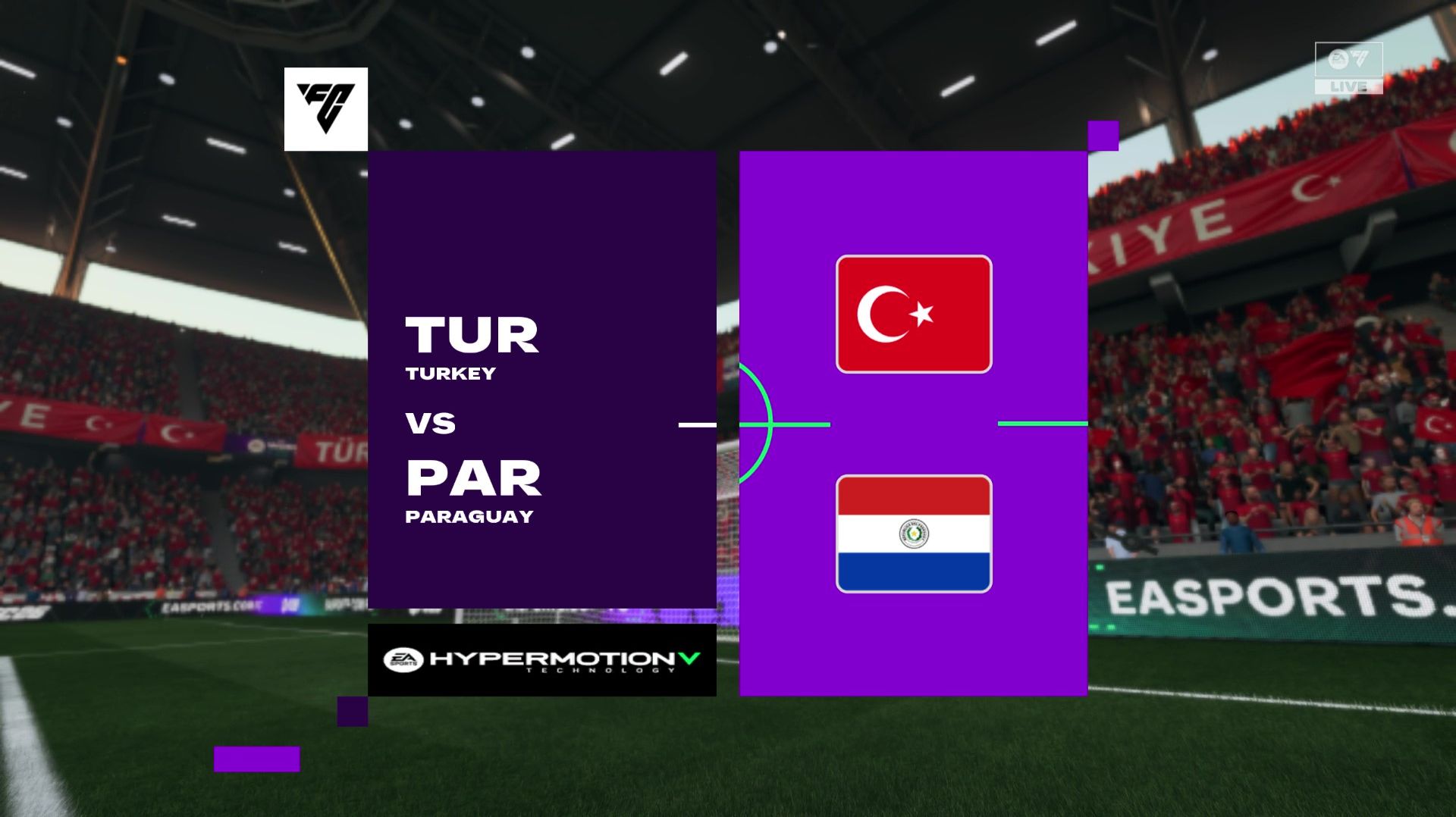 Турция - Парагвай ЧМ26 игра FC26