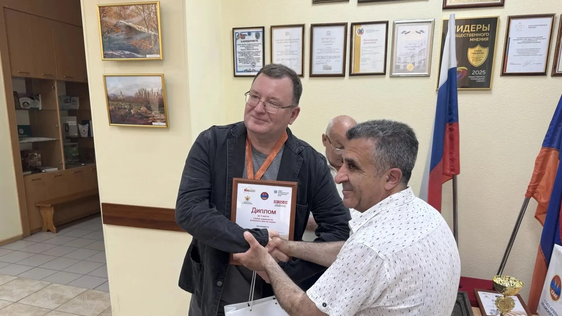 В Барнауле с размахом прошёл IV Кубок журналистов по нардам!