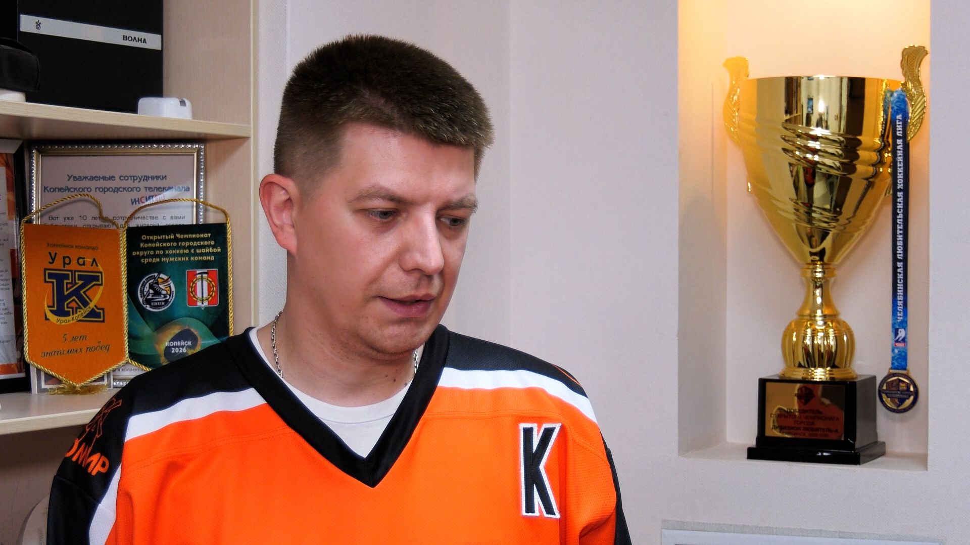 Николай Балмашнов о победе хоккейной команды «Урал»