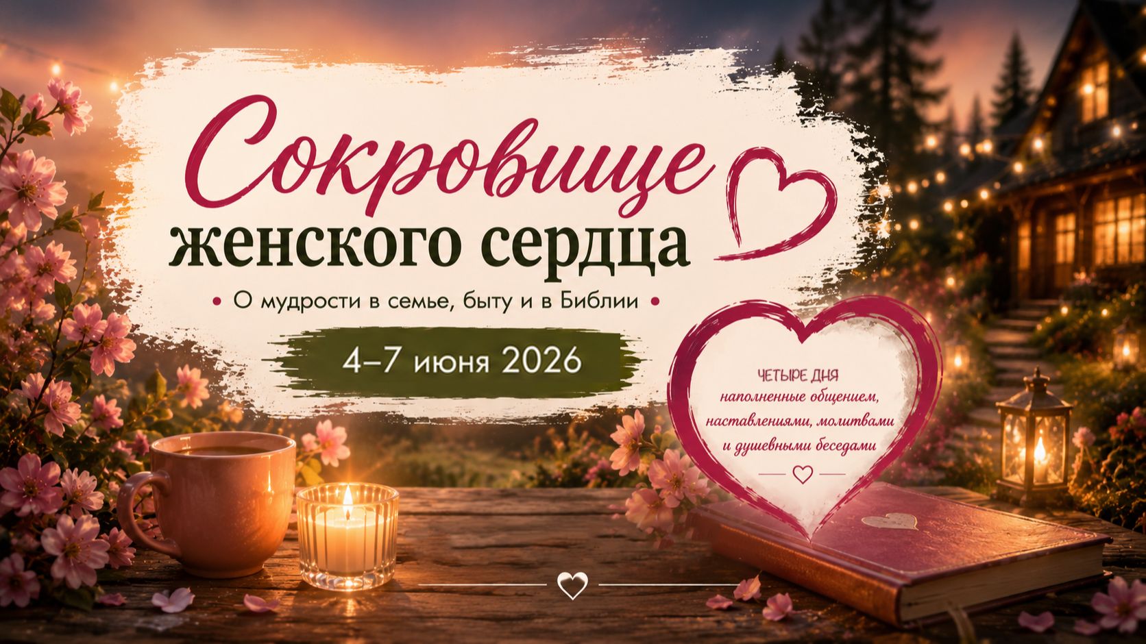 Сокровище женского сердца - женско-молитвенный слет -  Уголек 2026
