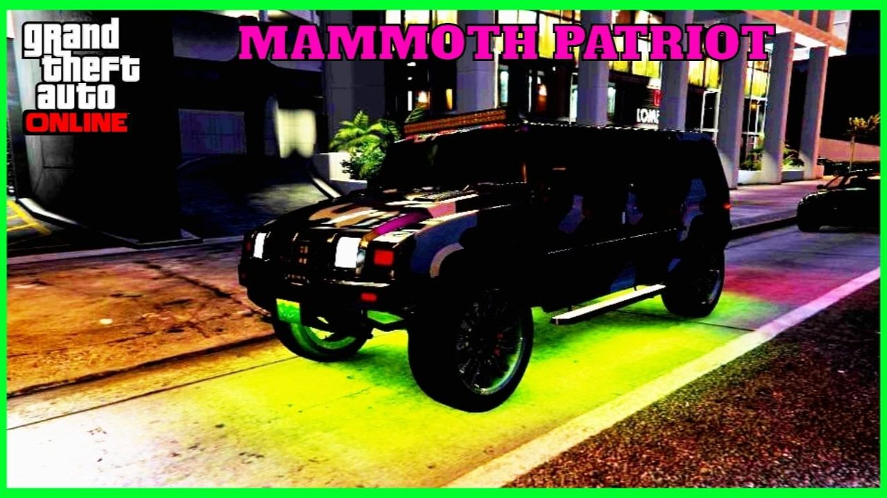 GTA V ONLINE HAMMER MAMMOTH PATRIOT REVIEW AND PUMPING #455