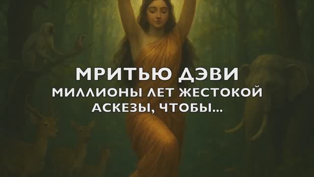 💀 Мритью Дэви совершает жестокую аскезу в миллионы лет, чтобы не убивать. Из 4 видеовыпуска Куладжи