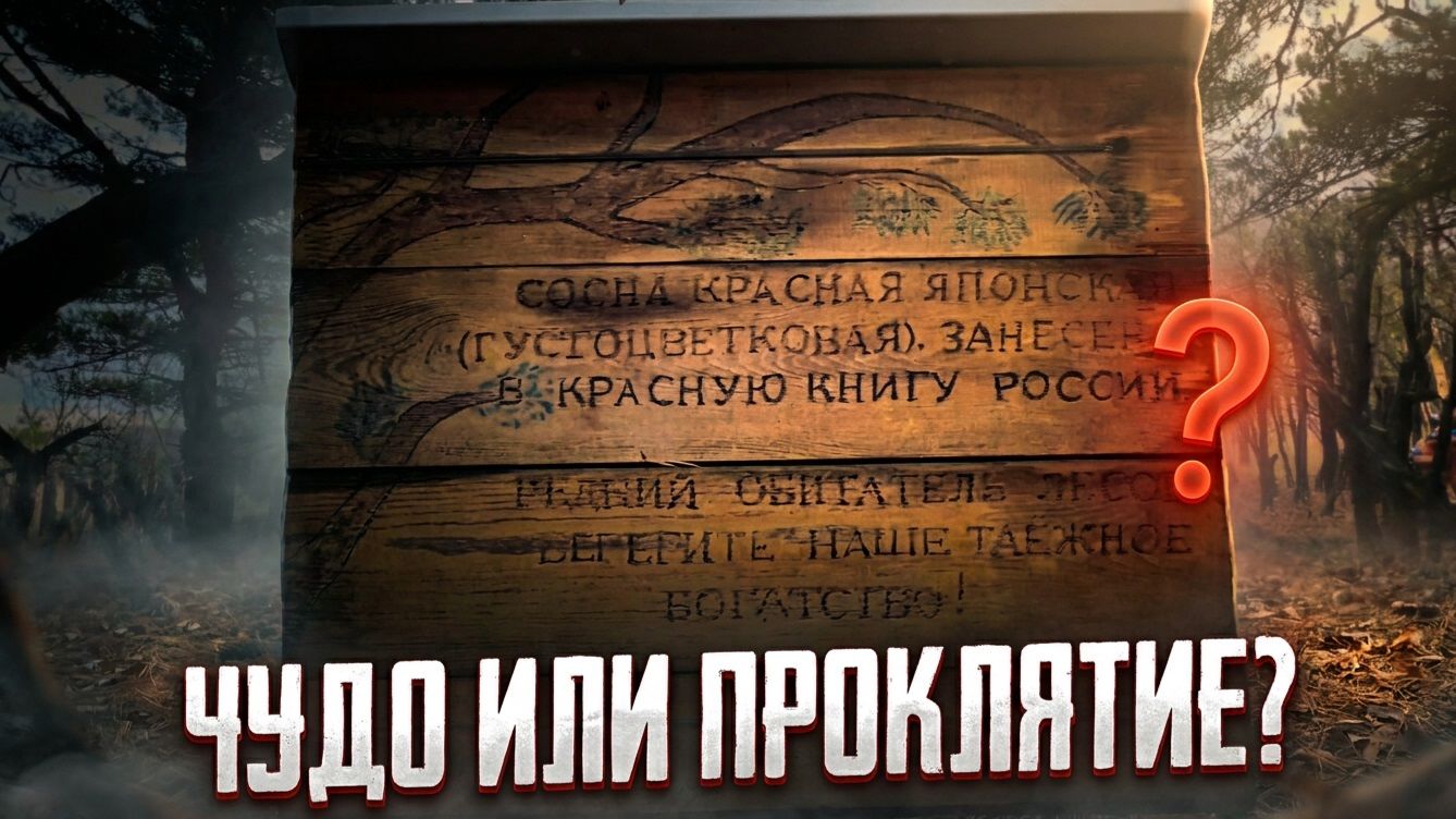 Сенсация/Проклятие чжурчжэней или чудо природы?/Обнаружена секретная роща редчайших японских сосен!