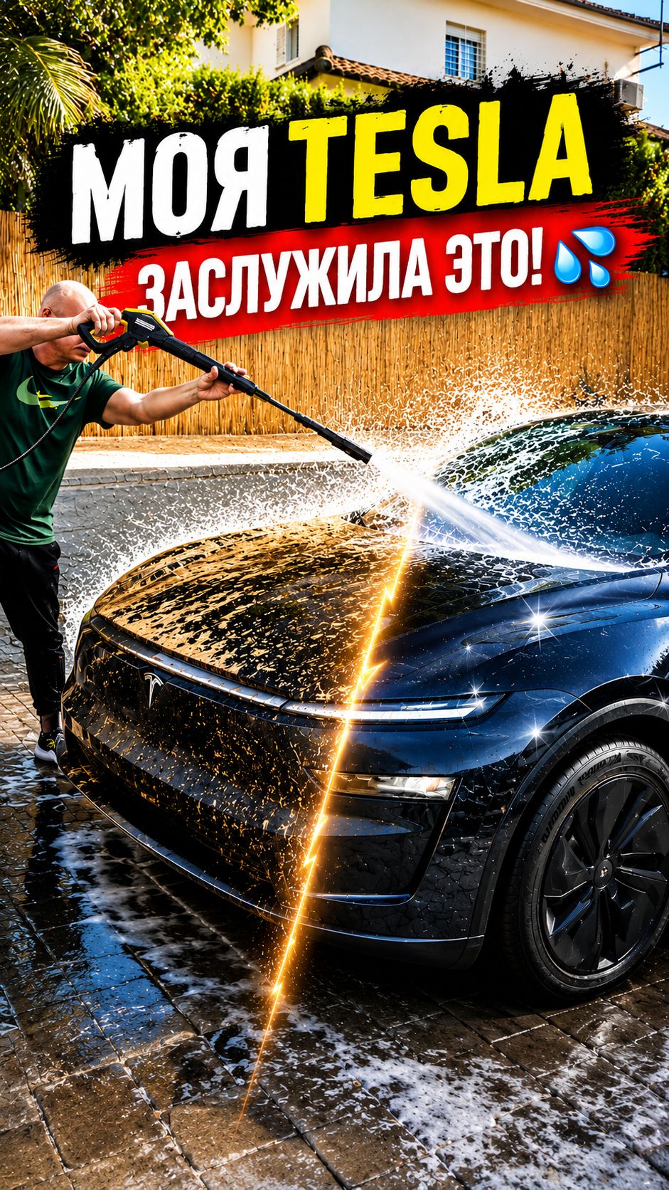 Моя Tesla заслужила это! 💦