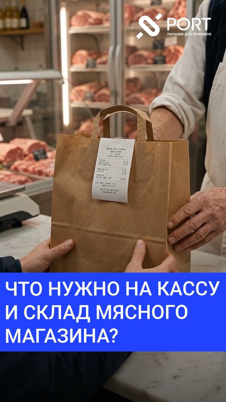 Что нужно для открытия мясного магазина: список на кассу и склад