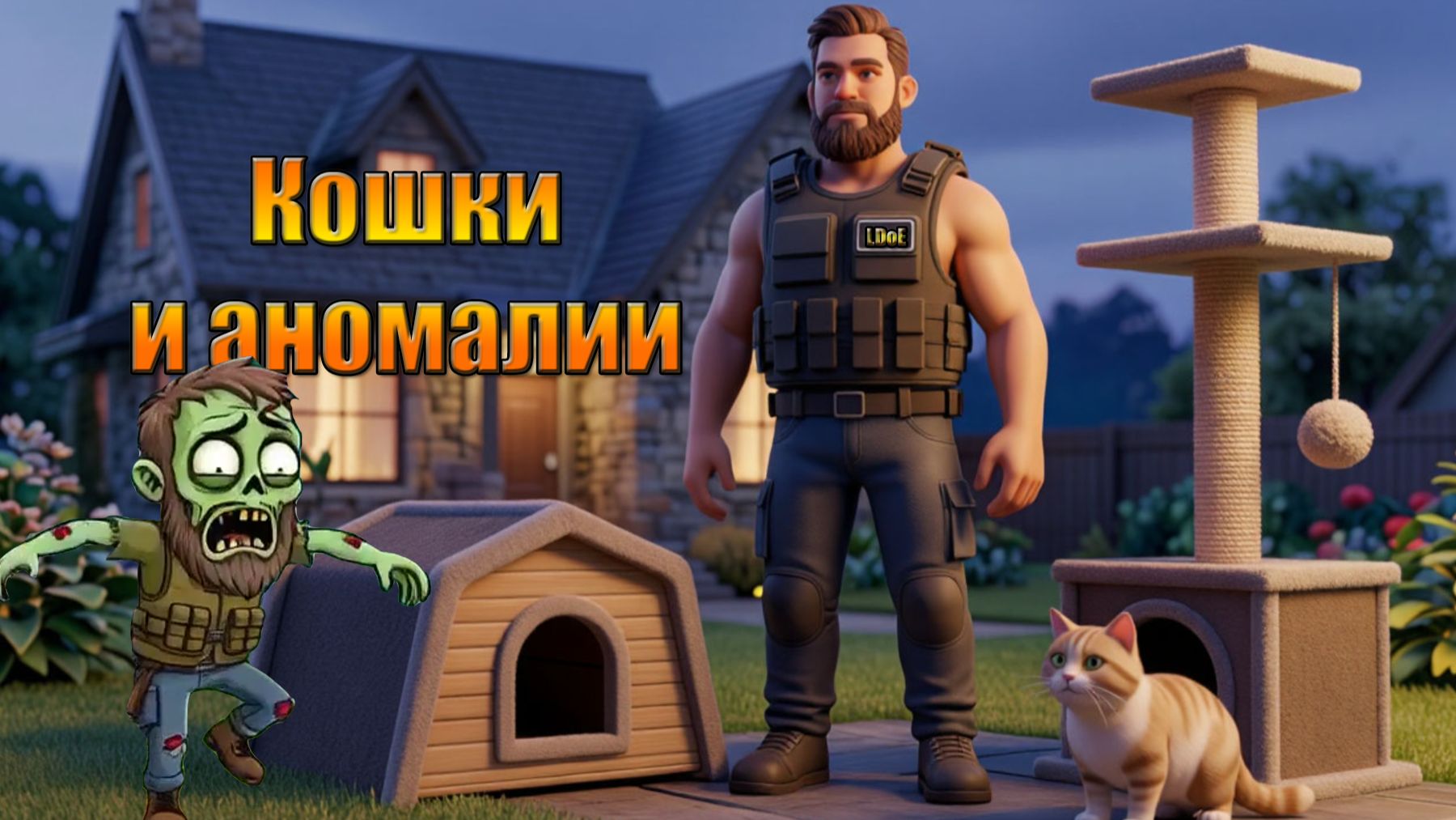 Аномалия и котята в мире Last Day | Ласт Дей | LDoE