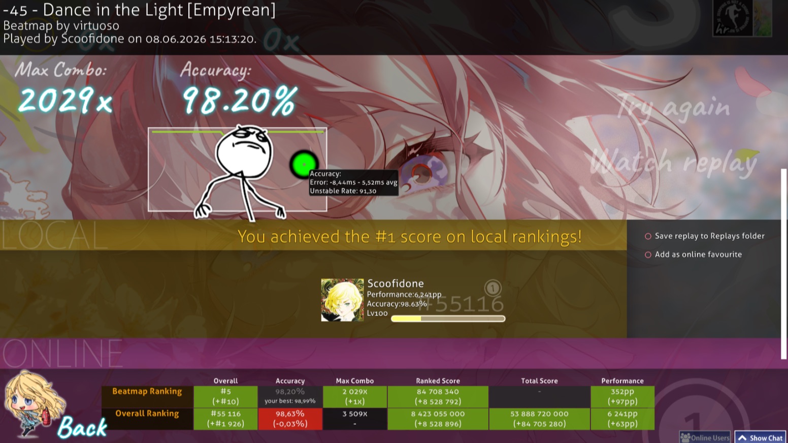 -45 - Dance in the Light [Empyrean] +HDHR (top PP play)
