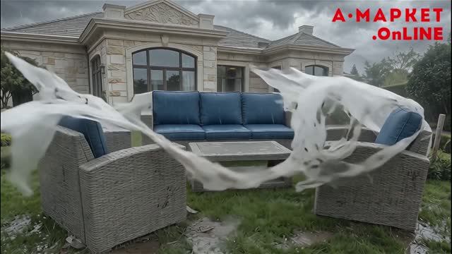 Чехлы для уличной мебели непромокаемые из ткани Оксфорд