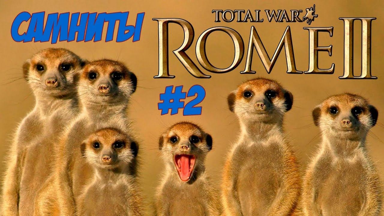 (2) Кот спаси мою кампанию! Самниты майданят. Легенда. Rome 2 Total War