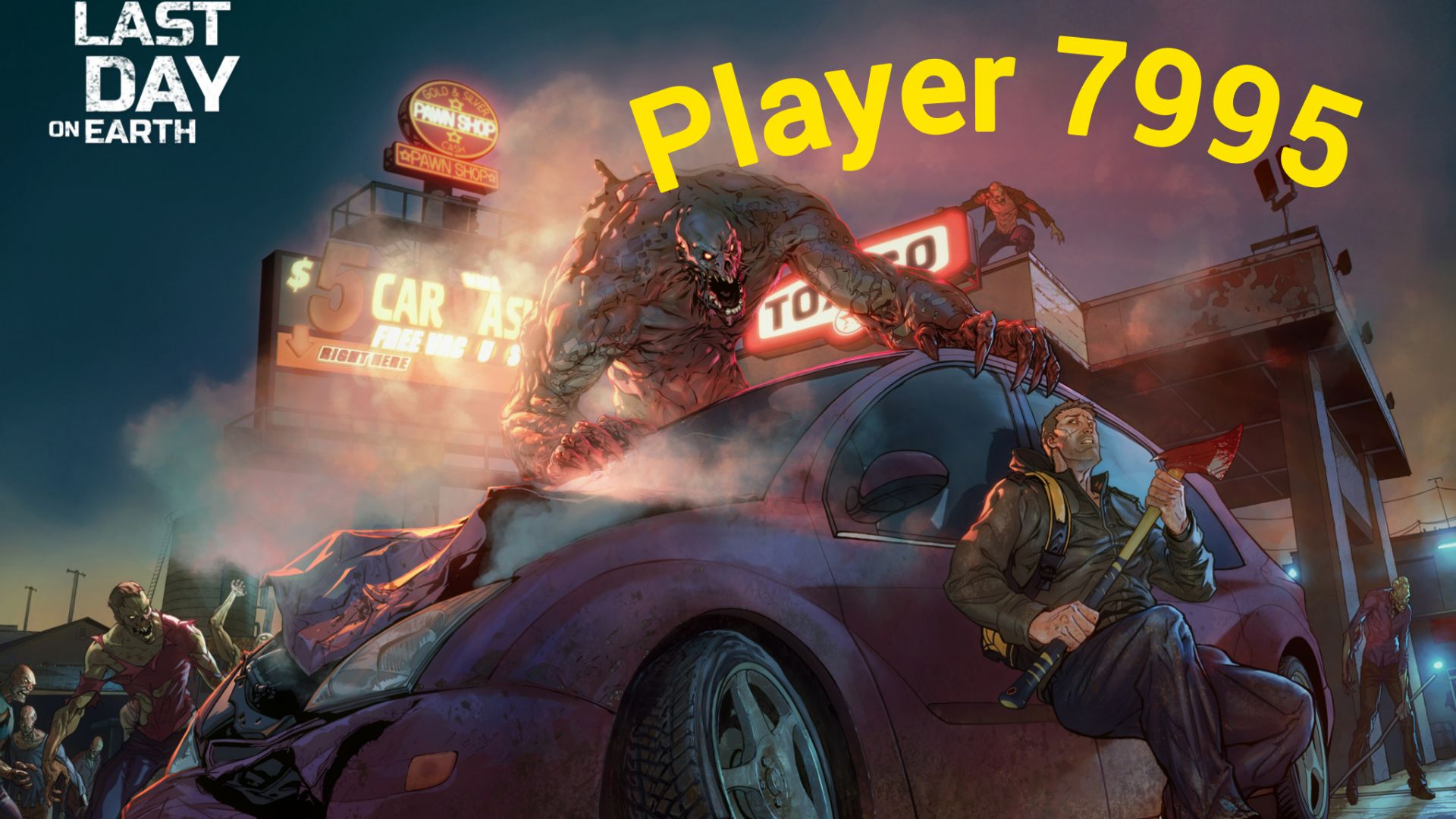 Рейд базы Player 7995 - Last day on Earth