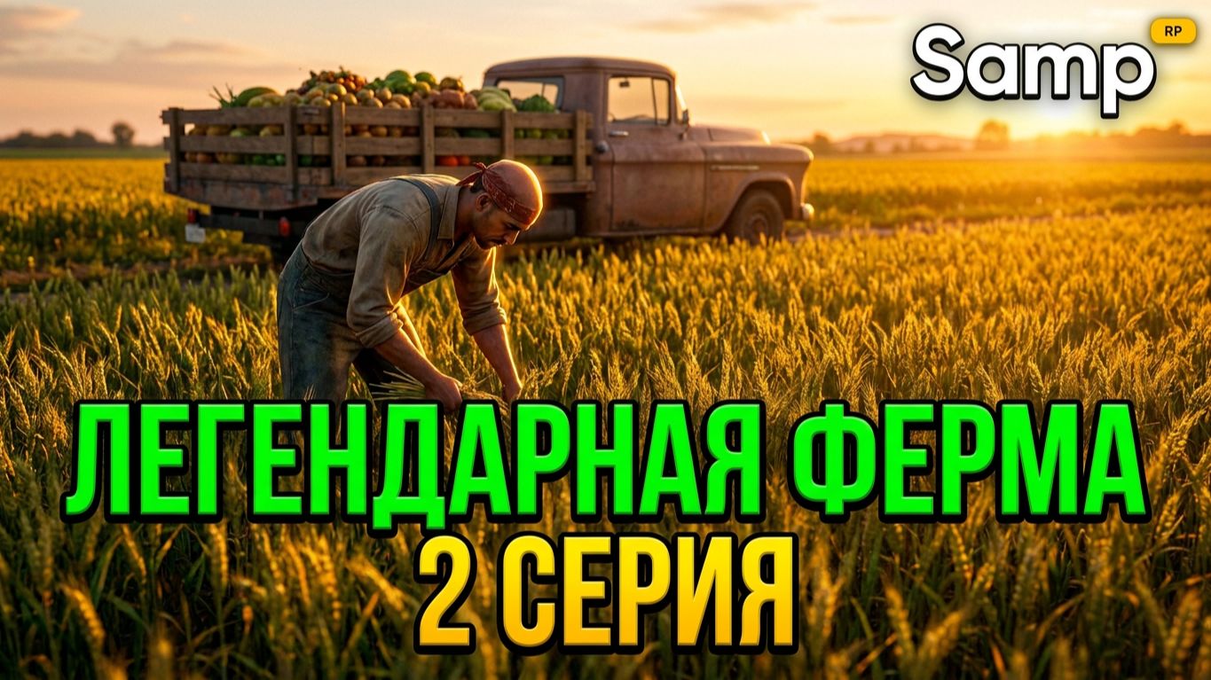 #2 SAMP RP LEGACY: ПРОБУЮ ФЕРМУ, ПОКУПАЮ СКИН И НАХОЖУ ТЕЛЕФОН 📞