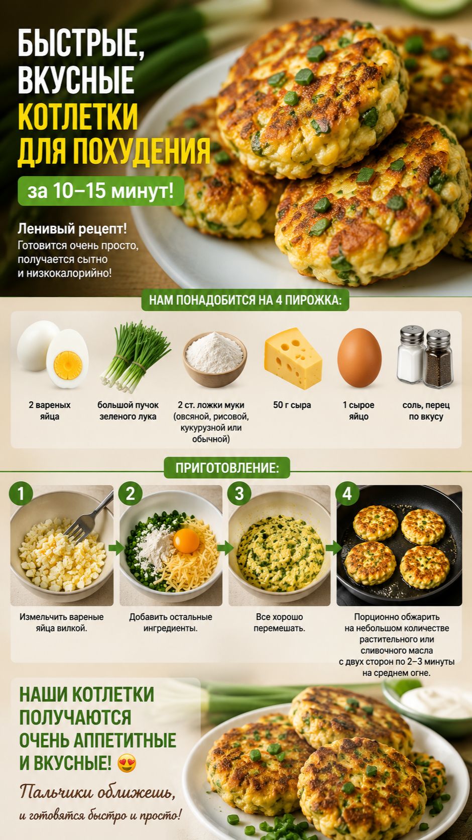 Котлетки для похудения!