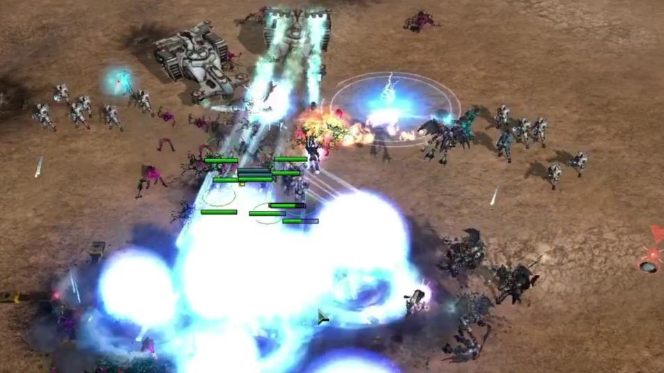 Warhammer 40,000 Dawn of War - Definitive Edition Мультиплеер 22 Оазис Шарра 4 на 4