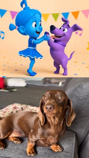 Собачка Си-Си появилась раньше настоящих такс 🐶❤️