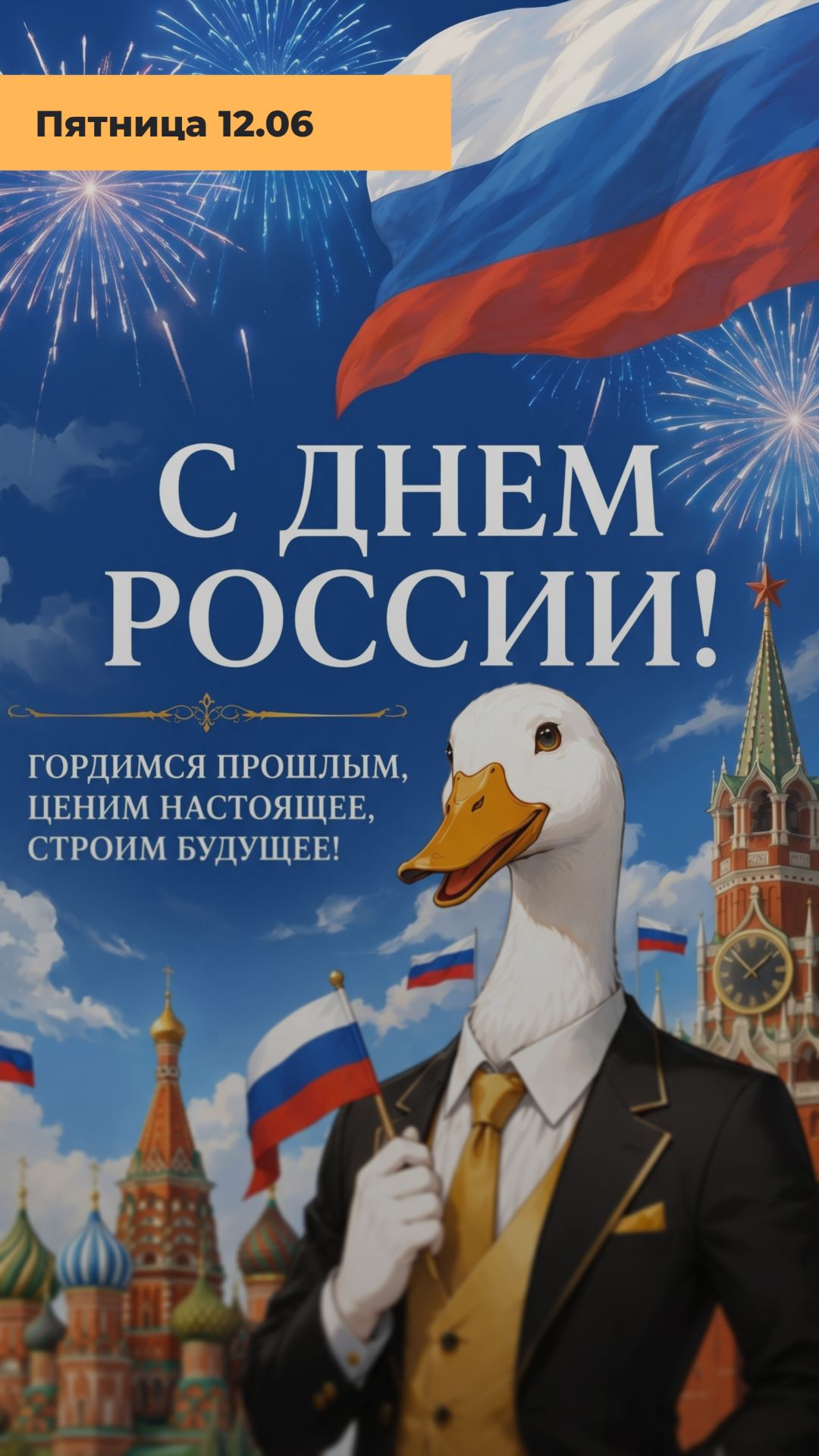 Gratio поздравляет с днем России!