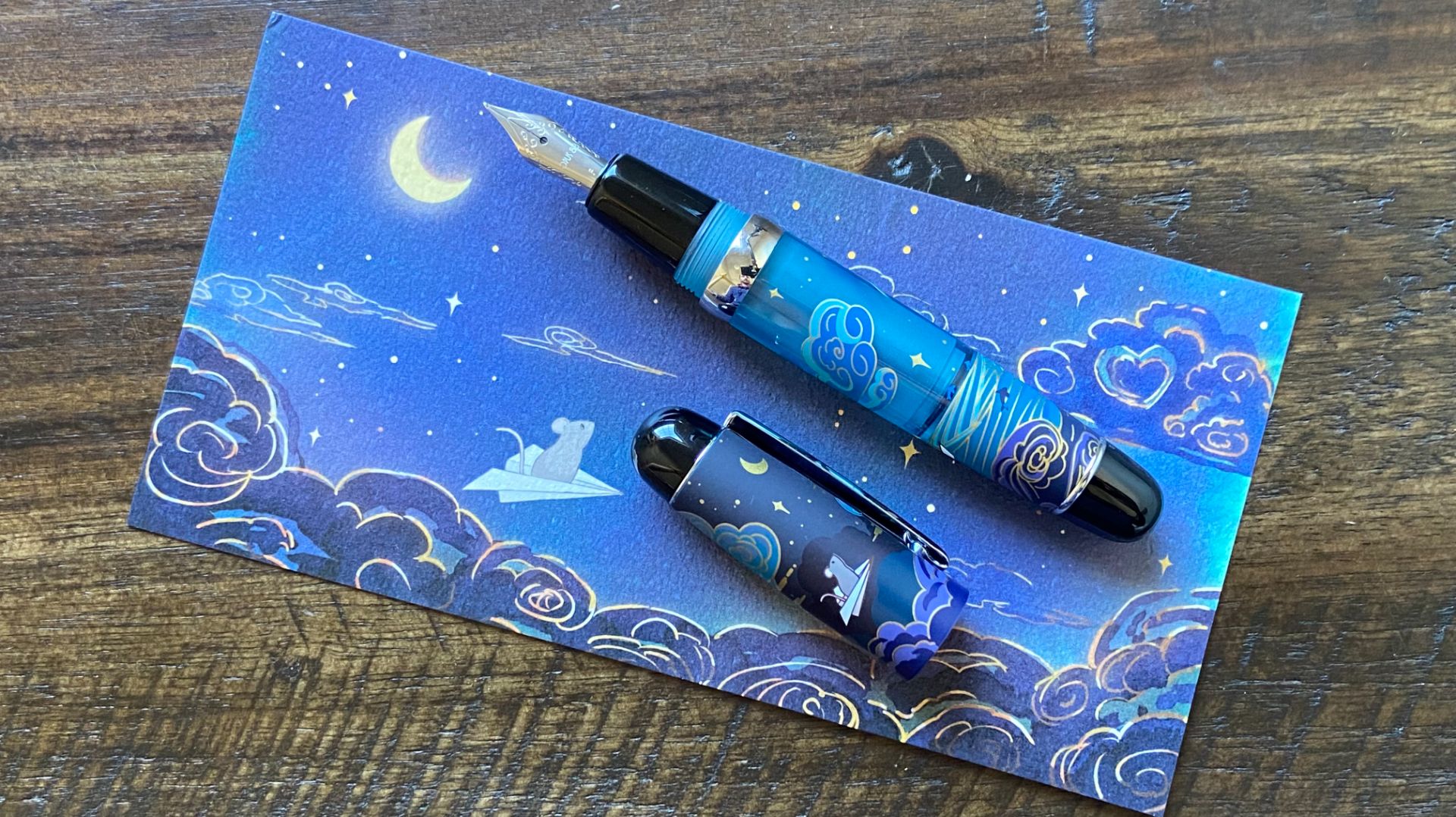 Распаковка посылки из магазина The Paper Mouse (The Paper Mouse x Opus 88 Mini Moonlit Voyage)