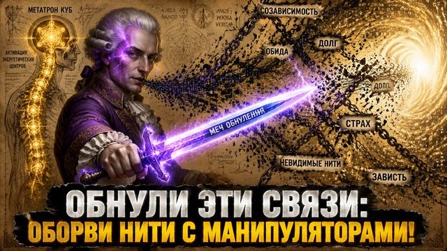 Сен Жермен  ОБНУЛИ ЭТИ СВЯЗИ: как оборвать невидимые нити с теми, кто крадёт твой успех