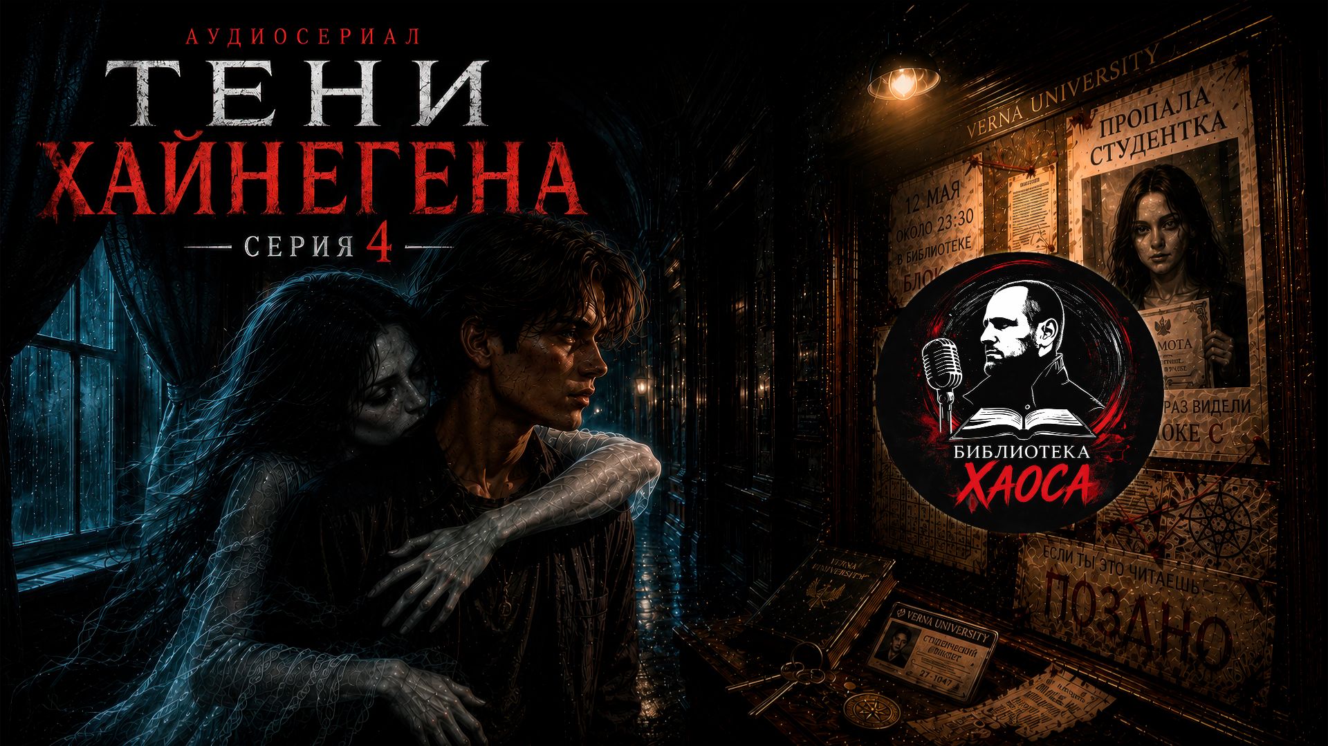 Нашел ЕЕ фото, спустя 10 лет...| 4 серия аудиосериала «Тени Хайнегена»