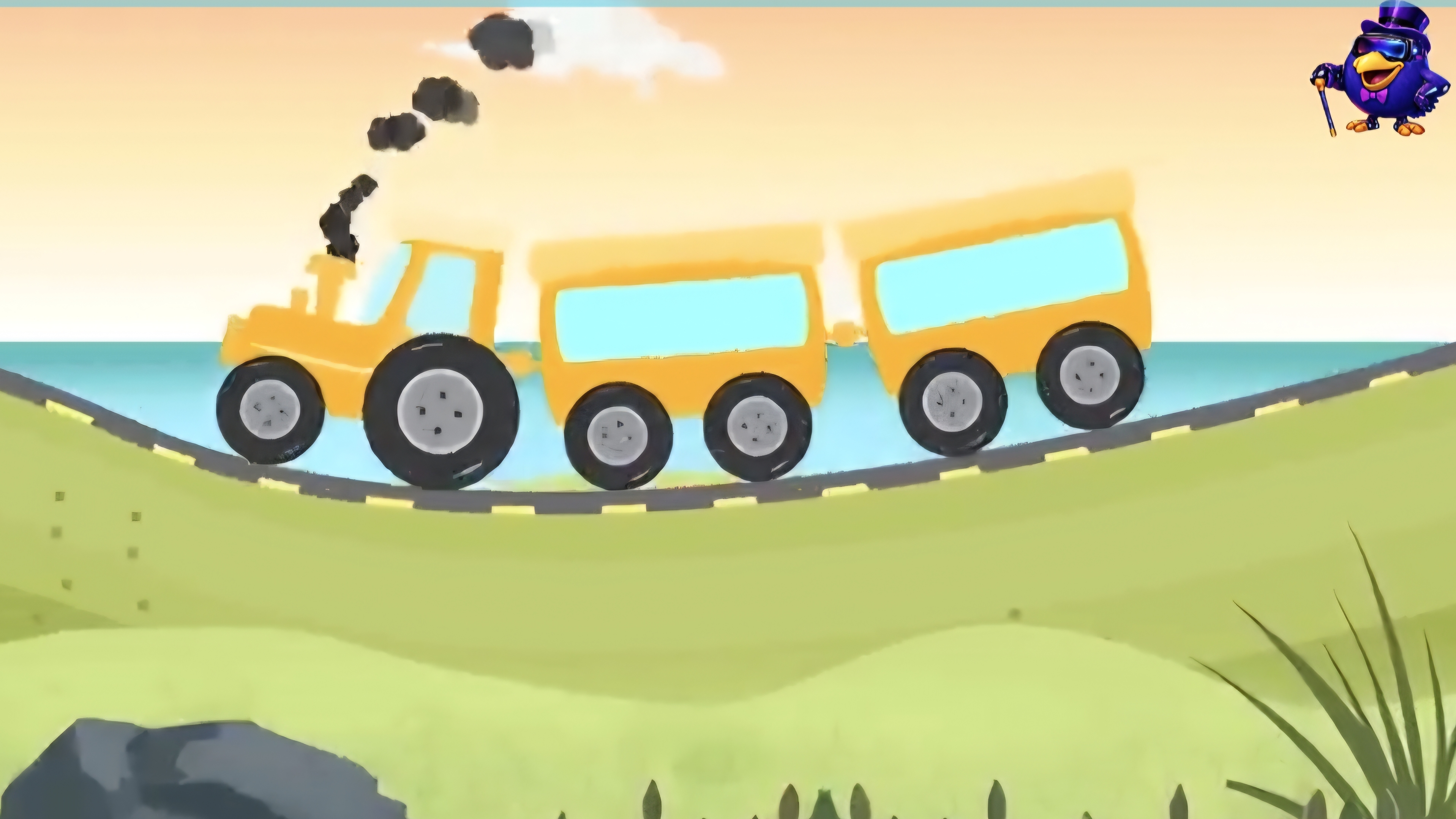 МУЛЬТИК ДЛЯ ДЕТЕЙ ПРО 🚜 ЖЕЛТЫЙ ТРАКТОР. МУЛЬТФИЛЬМЫ ДЛЯ ДЕТЕЙ.