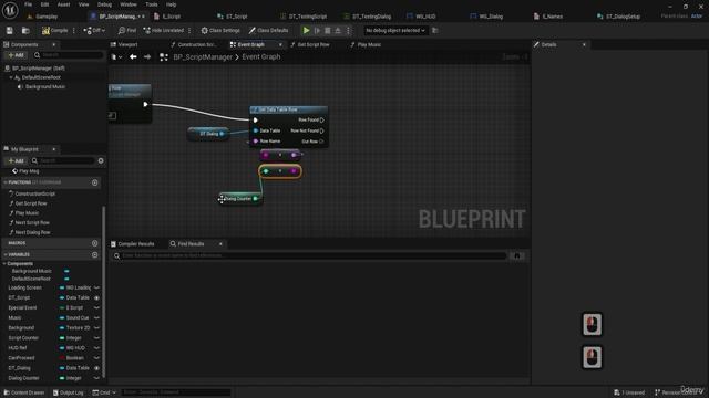 12 - Lesson 11 Dialogue Widgets in UE5 Blueprint Coding for Message Playback