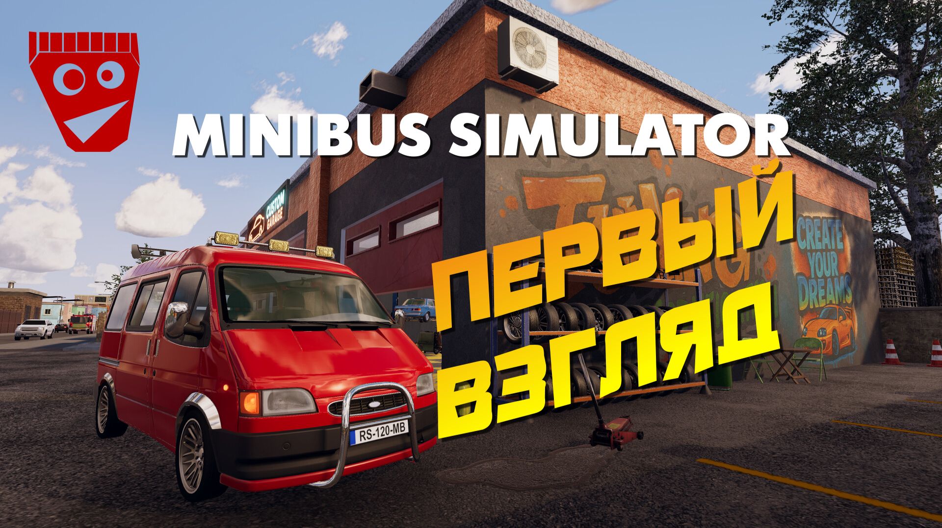 Minibus Simulator (Demo) | Первый взгляд #1