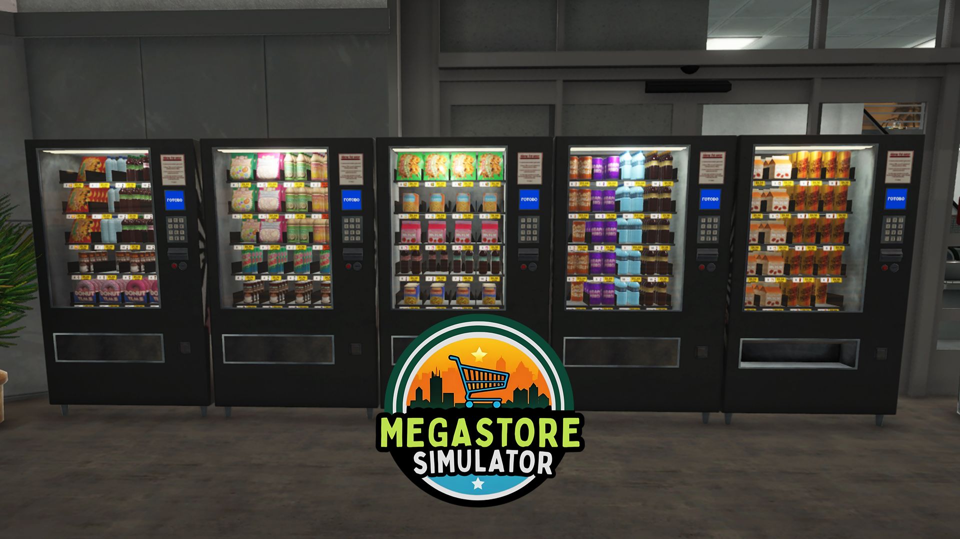 Торговые автоматы готовы - Megastore Simulator #19 прохождение