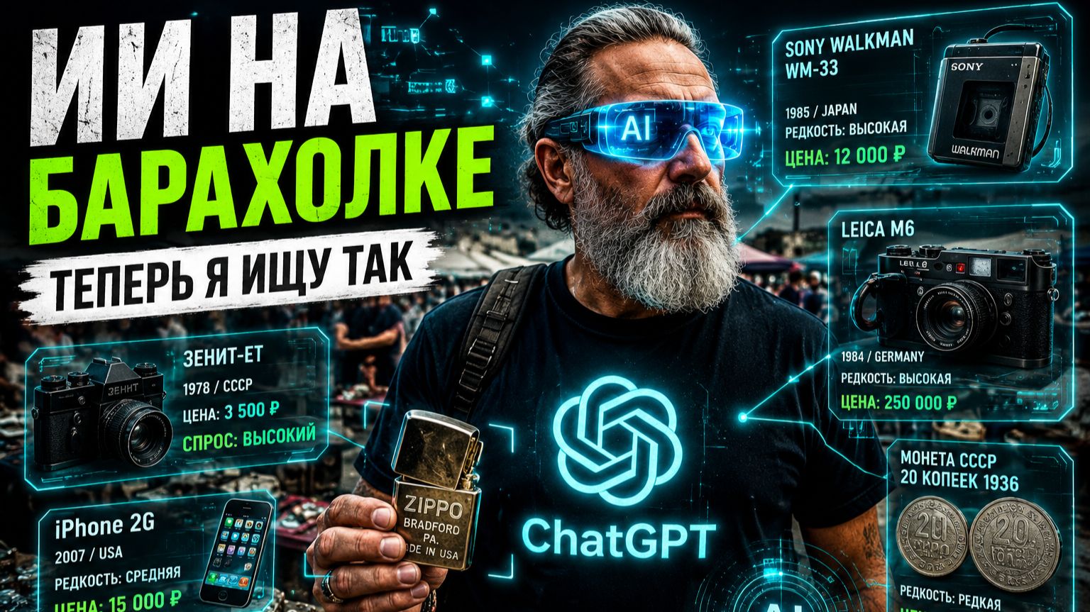 Искусственный интеллект уже меняет рынок винтажа и блошиные рынки