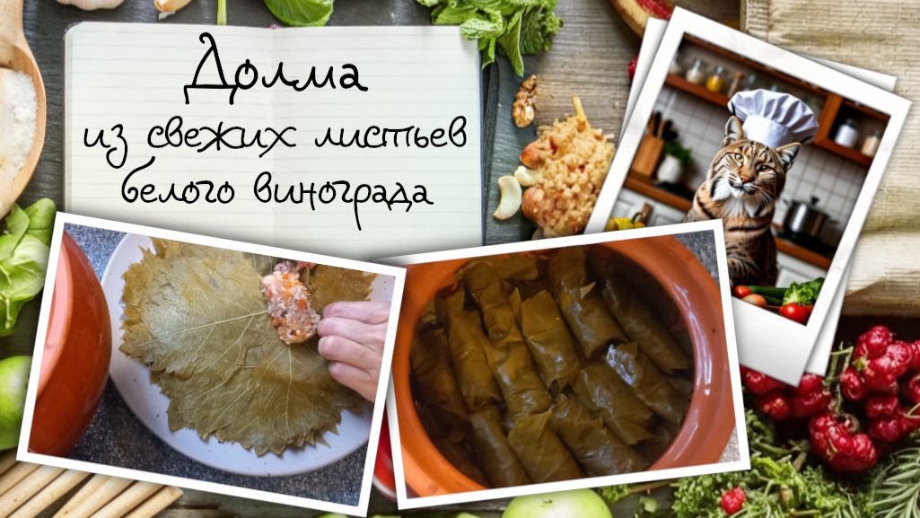 Долма из свежих листьев: шедевр кулинарного "еврейства" от Балкан до Востока