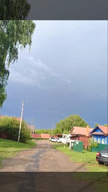 После грозы...