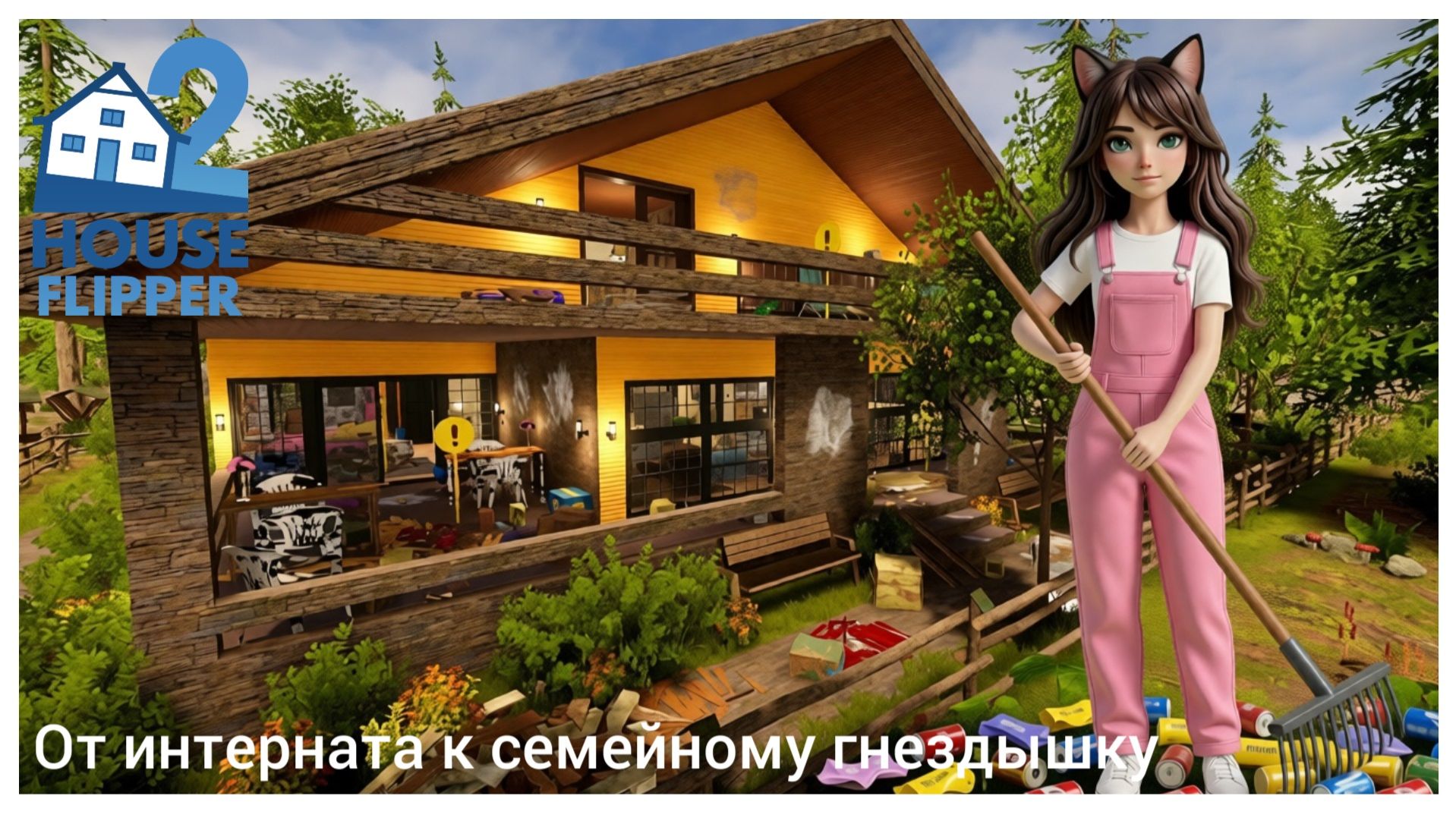 Дом, который долго ждал перемен #1 - House Flipper 2 (no commentary)