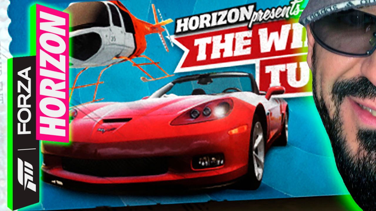 Воздушный туннель гонки с вертолетом Forza Horizon 1