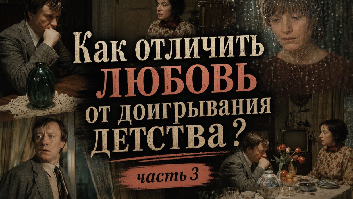 Как отличить любовь от доигрывания детства? - 3 часть / #психологСергейСигаев