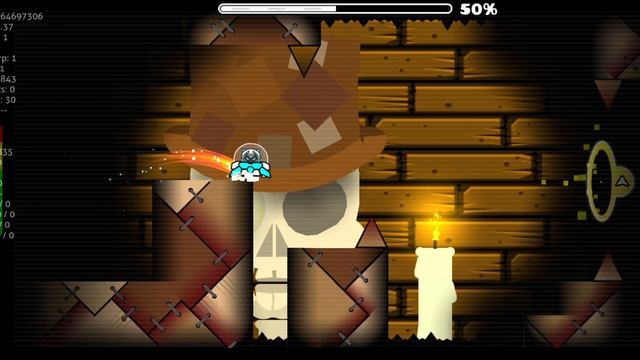 Уровень Lost level в Geometry dash