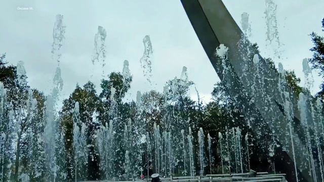 Музыкальный фонтан 3 часть. Южно-Сахалинск