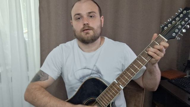 Разбор песни Jan Khalib - Сжигая до тла | на гитаре |12 струн