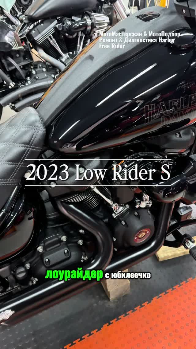 Low Rider S 2023 Юбилейный: В процессе...